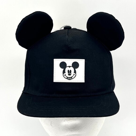 Disney | Accessories | Disney Junior Mickey Mouse Black Cap Hat With ...